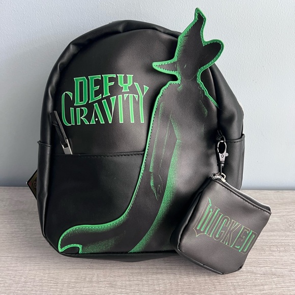 Universal | Bags | Wicked Glam 5 Mini Backpack Black Green | Poshmark